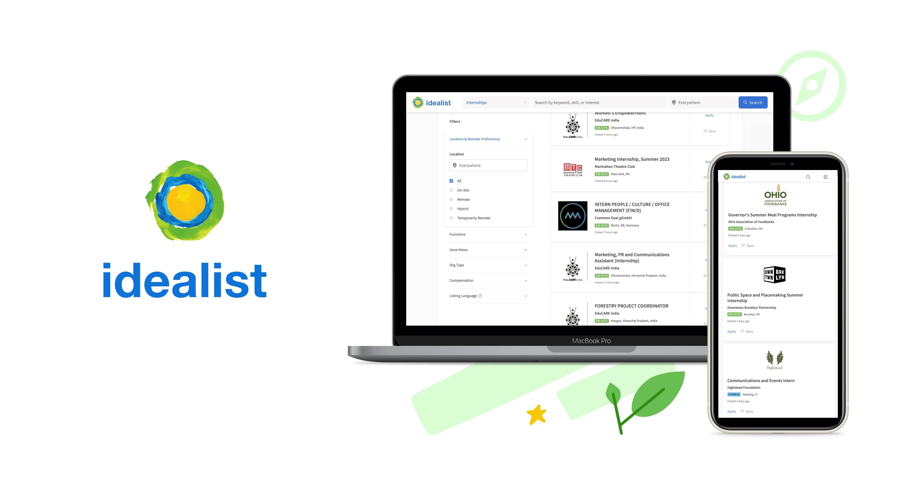 Find Internships Near You - Idealist