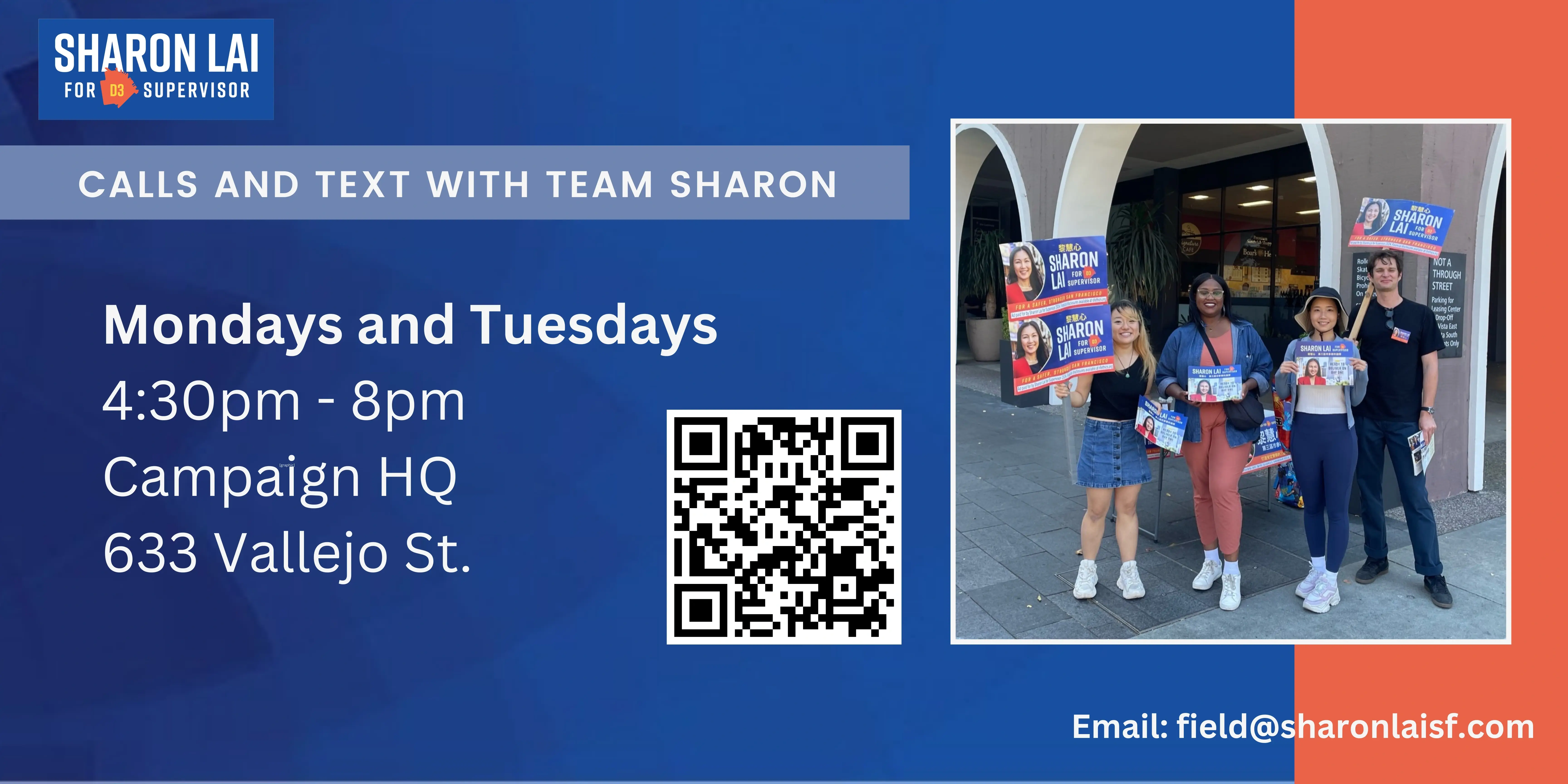 Help elect Sharon Lai - Idealist